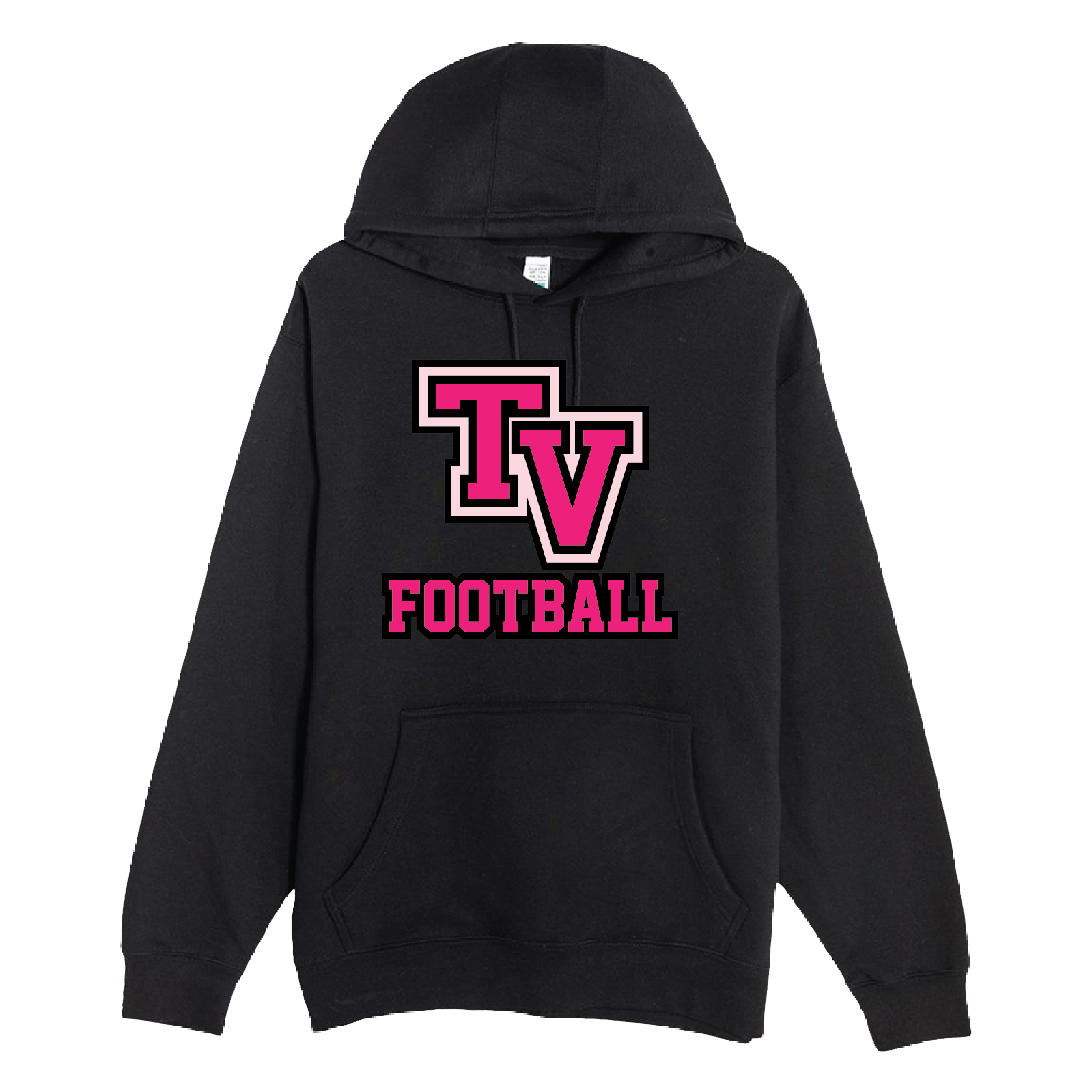 TVHS FOOTBALL - (Big TV) - Pullover Hoodie – THE GRFX LAB